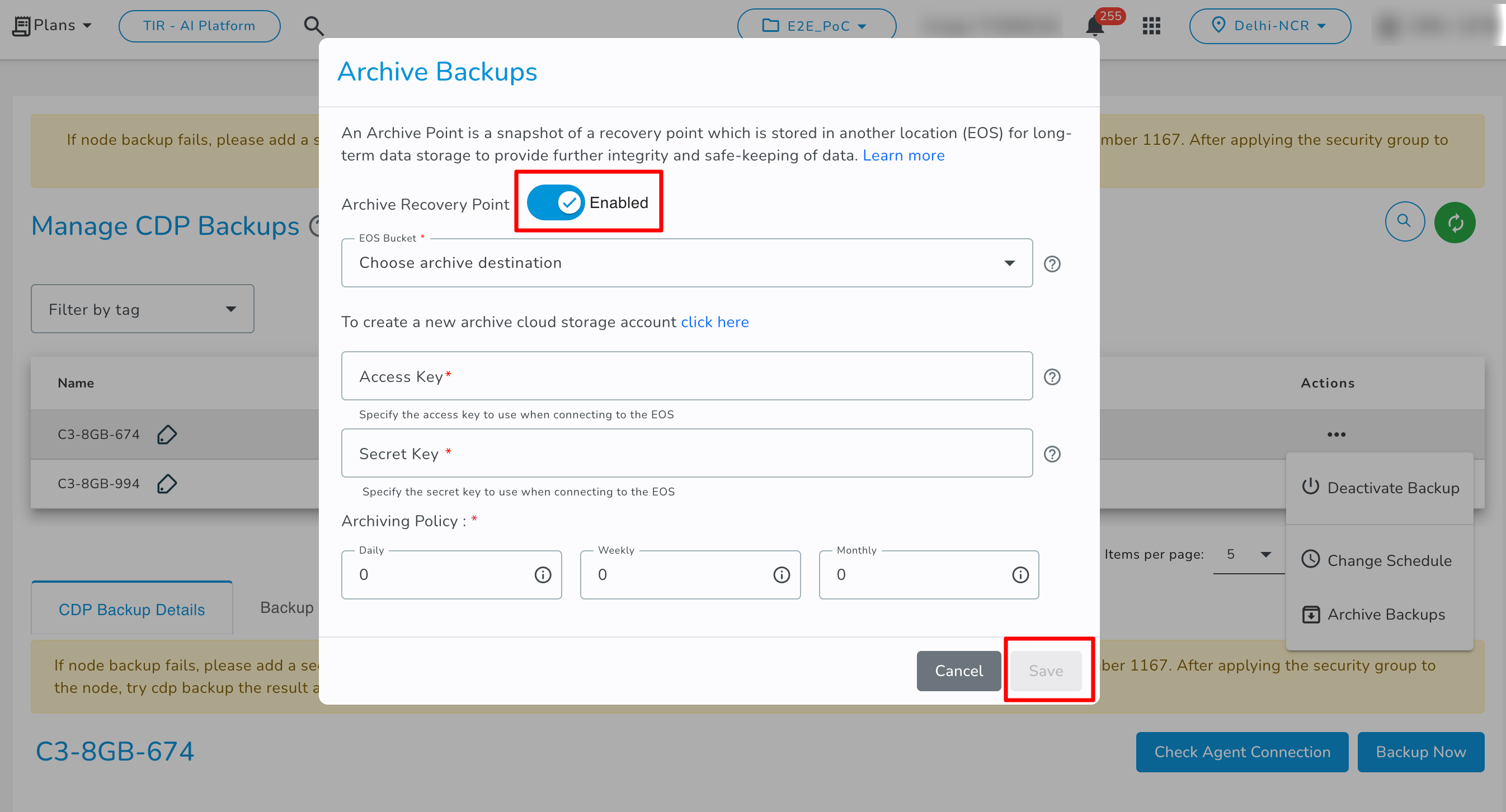 Management | E2E Cloud