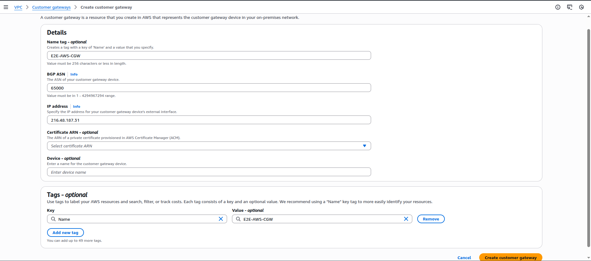 VPN Setup Guide | E2E Cloud