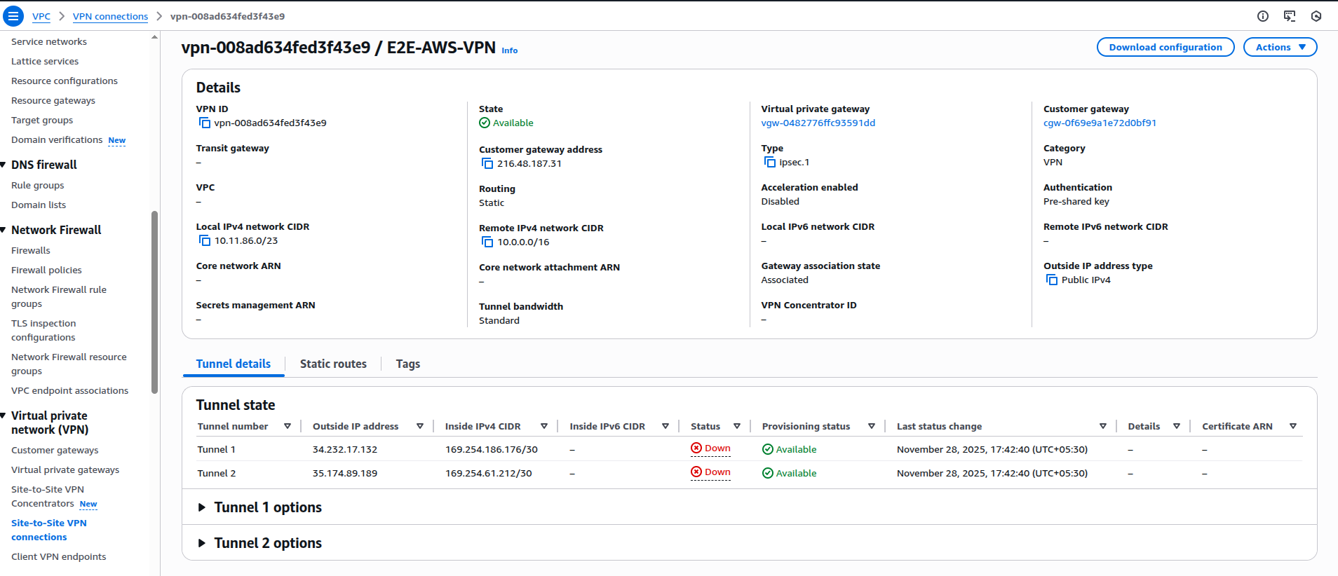 VPN Setup Guide | E2E Cloud