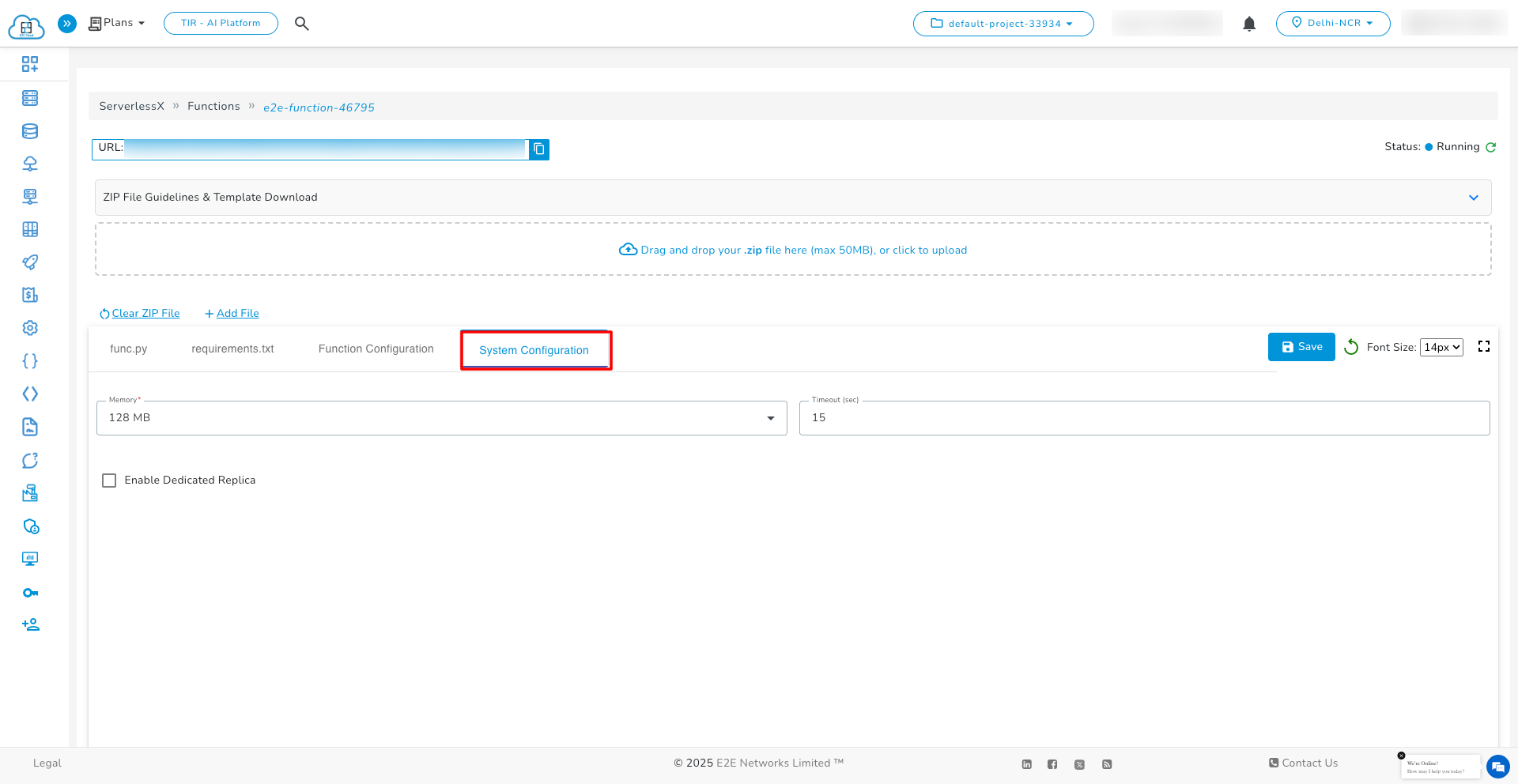 ServerlessX (FaaS) | E2E Cloud