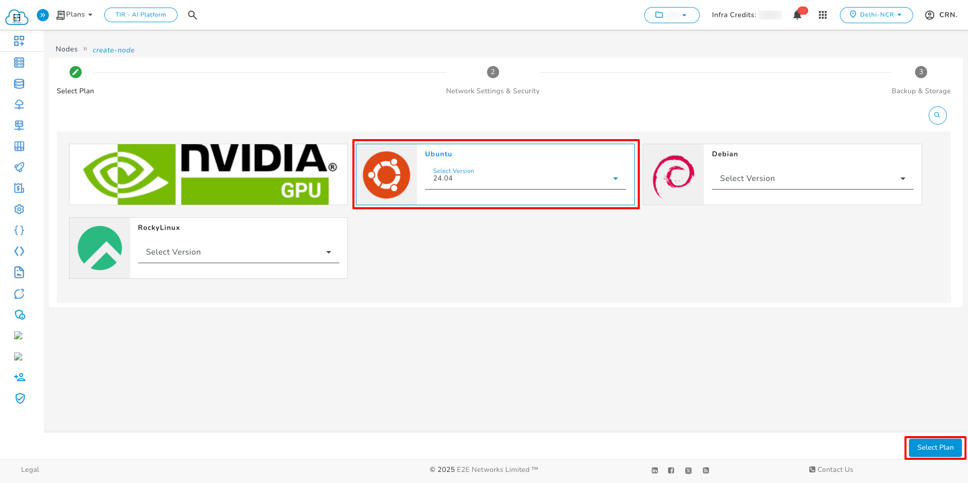 Create Encrypted Node | E2E Cloud