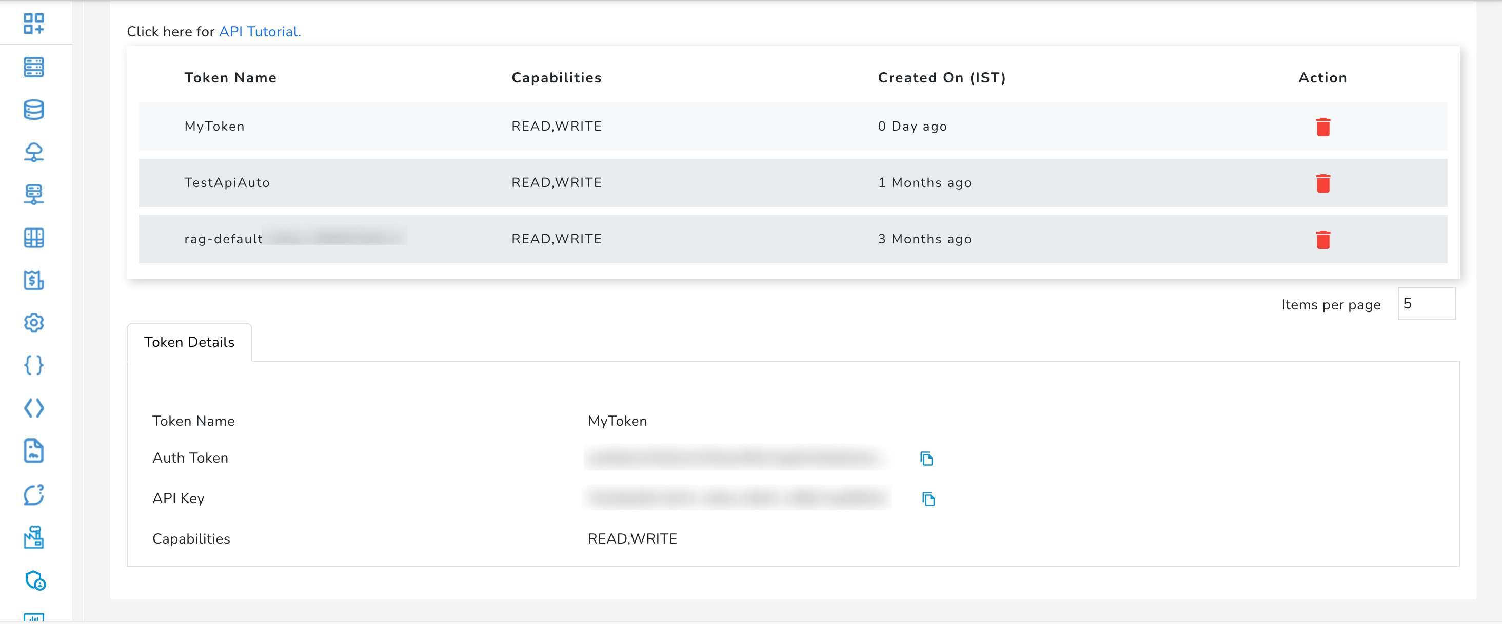 Create API Token | E2E Cloud