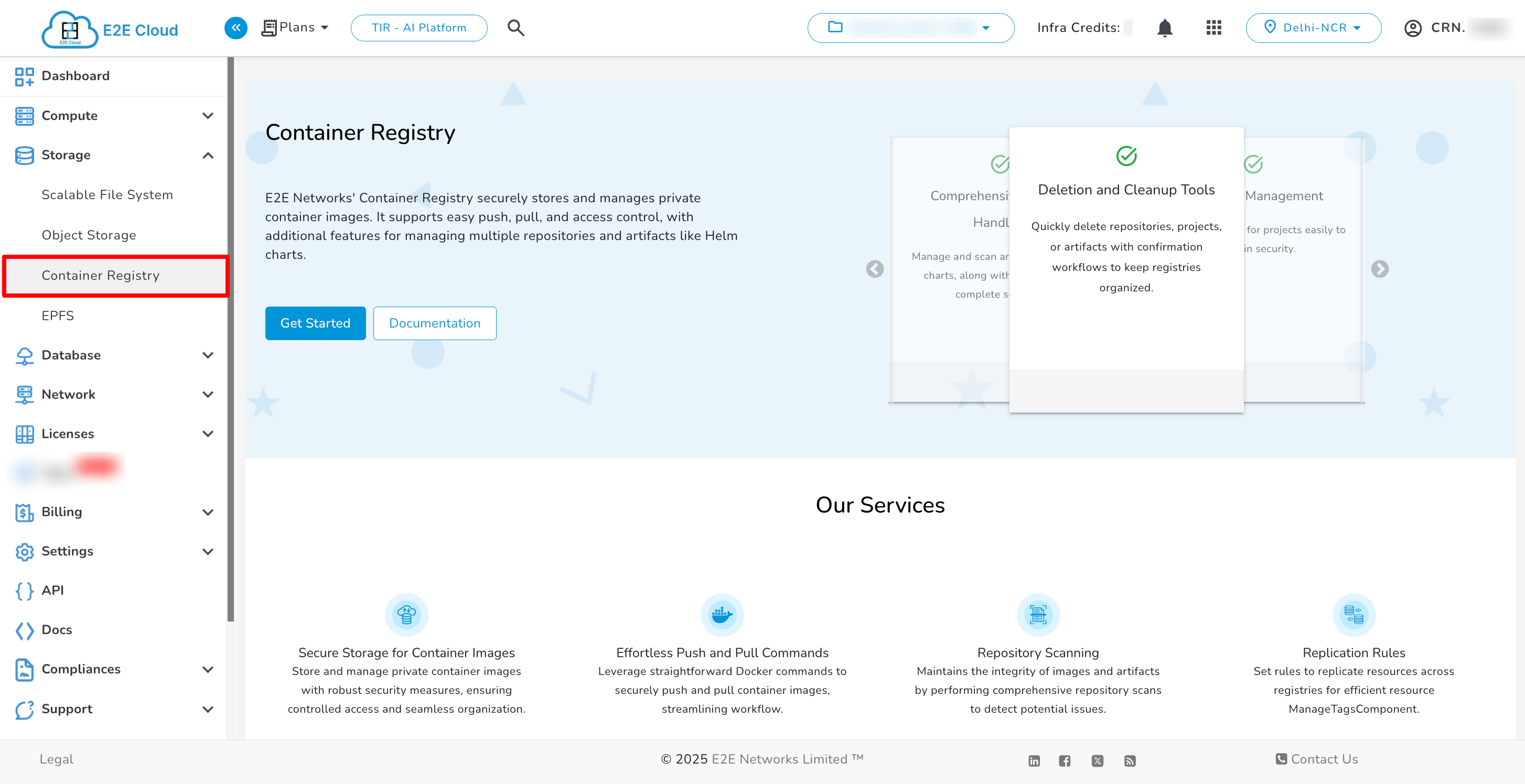Getting Started | E2E Cloud