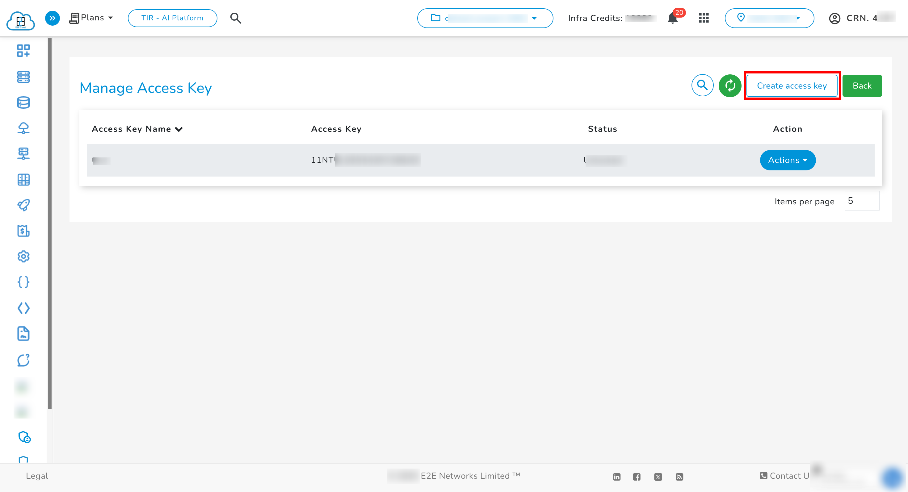 Steps for Encryption | E2E Cloud