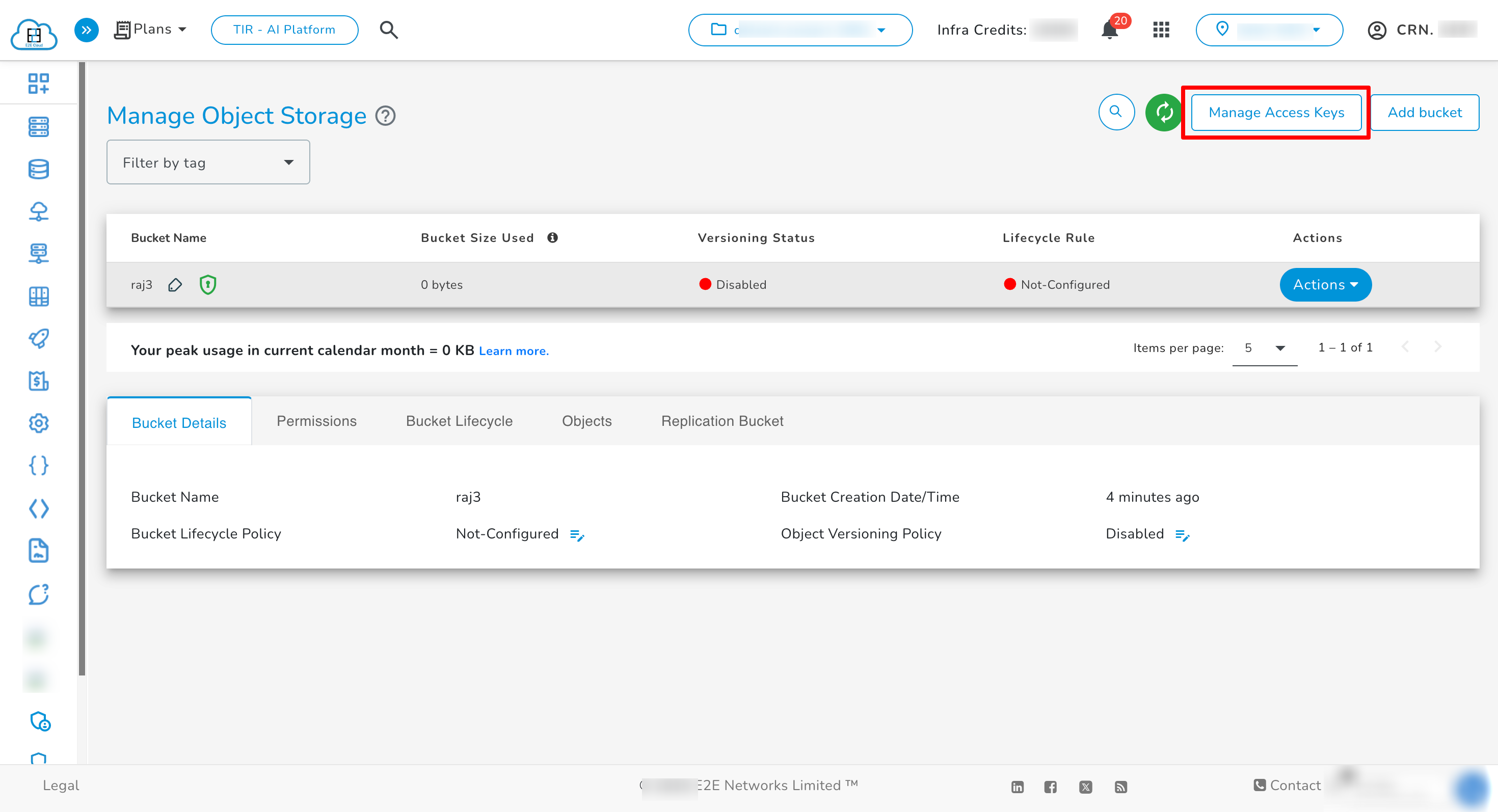 Steps for Encryption | E2E Cloud
