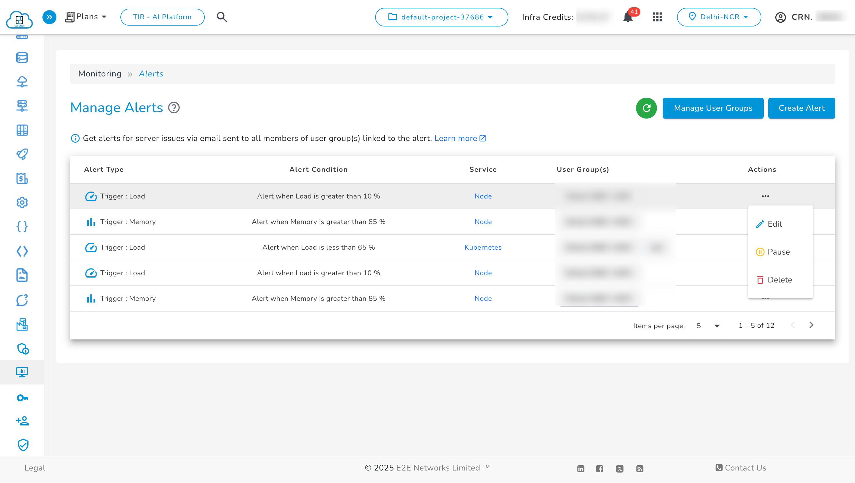 Getting Started | E2E Cloud
