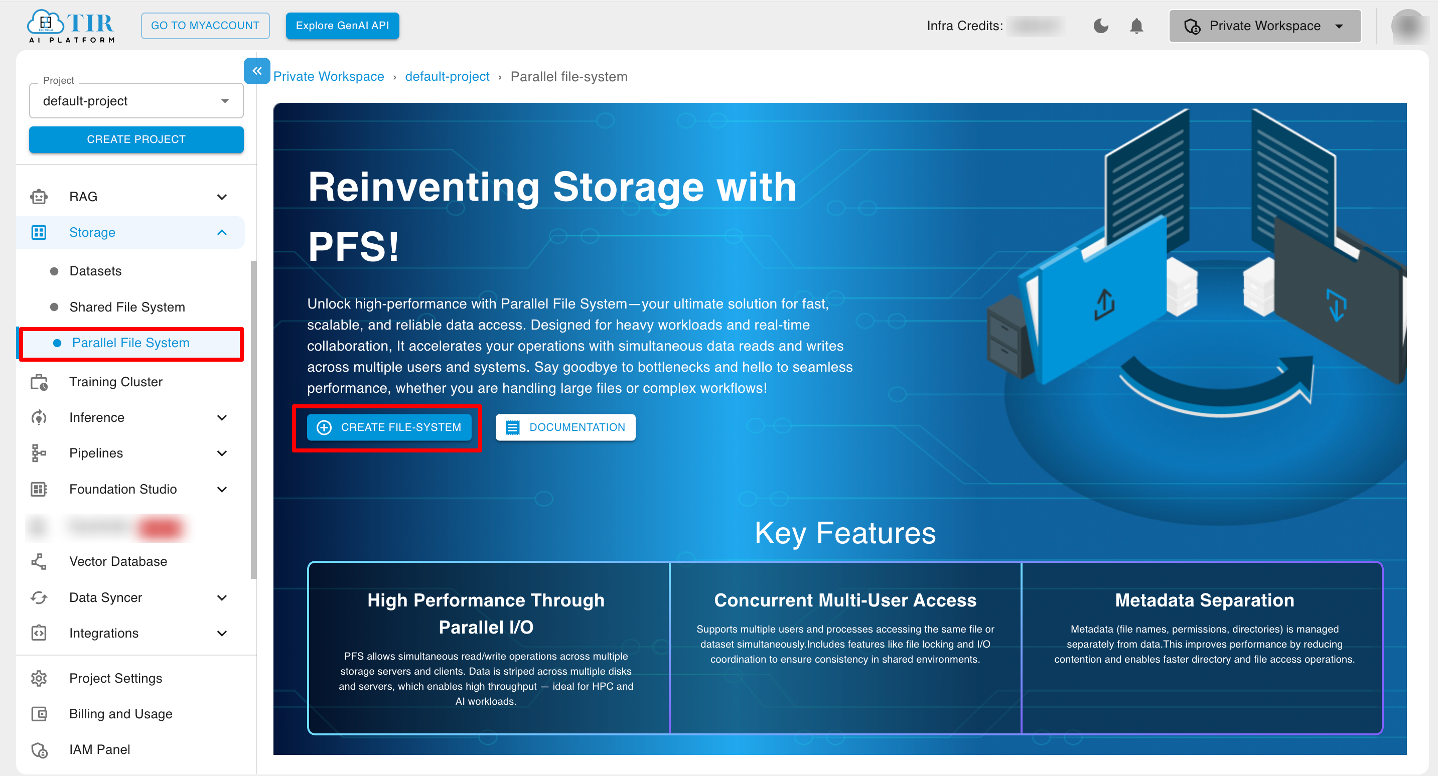 Parallel File-System | E2E Cloud