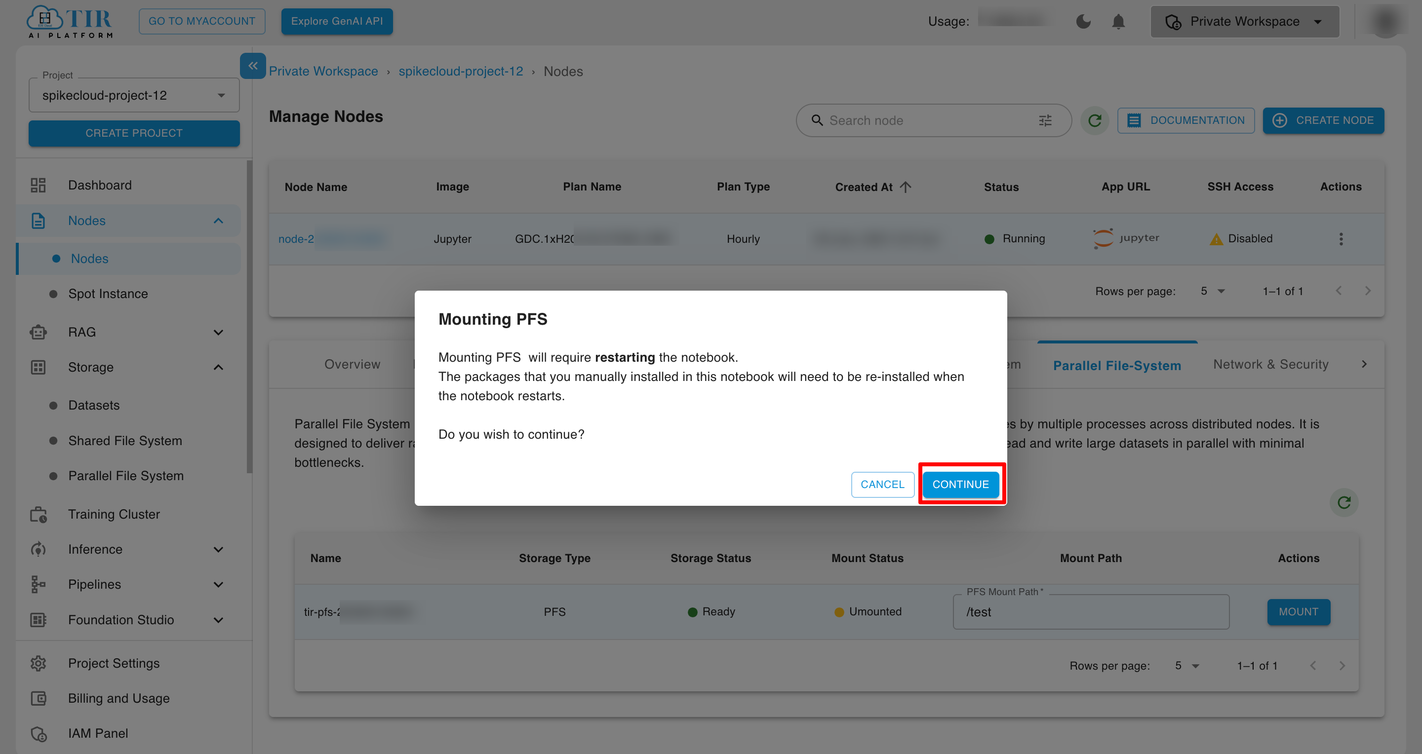 Parallel File-System | E2E Cloud