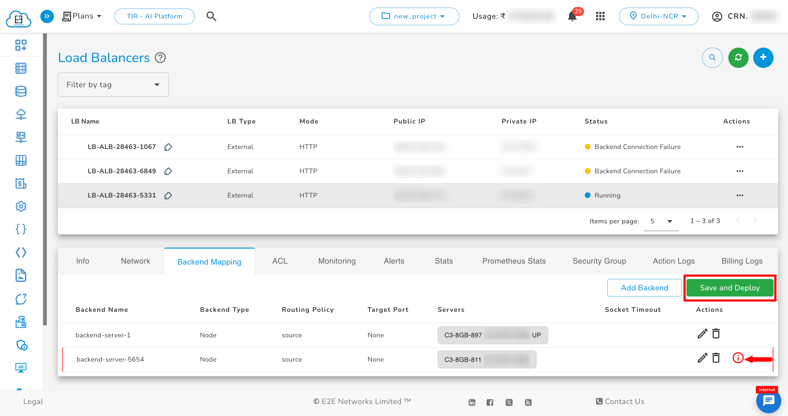 Application Load Balancer | E2E Cloud